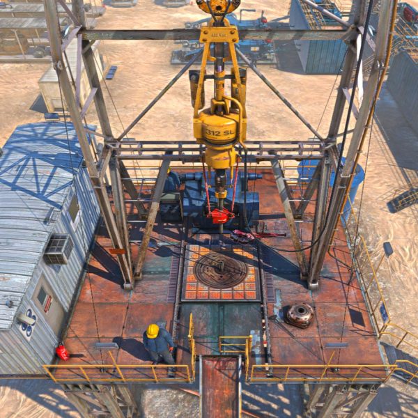 Oil Drilling Rig Simulation – SJM TECH 3D